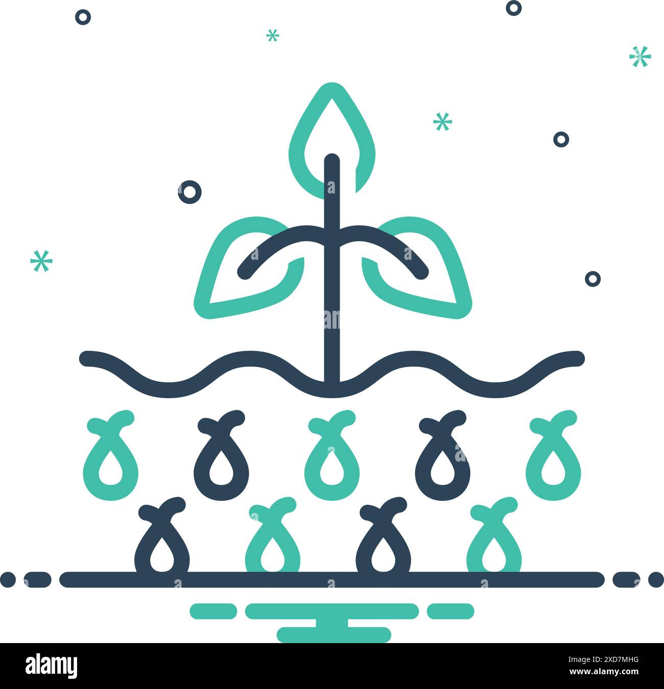 Icon for seed,sprout,rooter Stock Vector Image & Art - Alamy