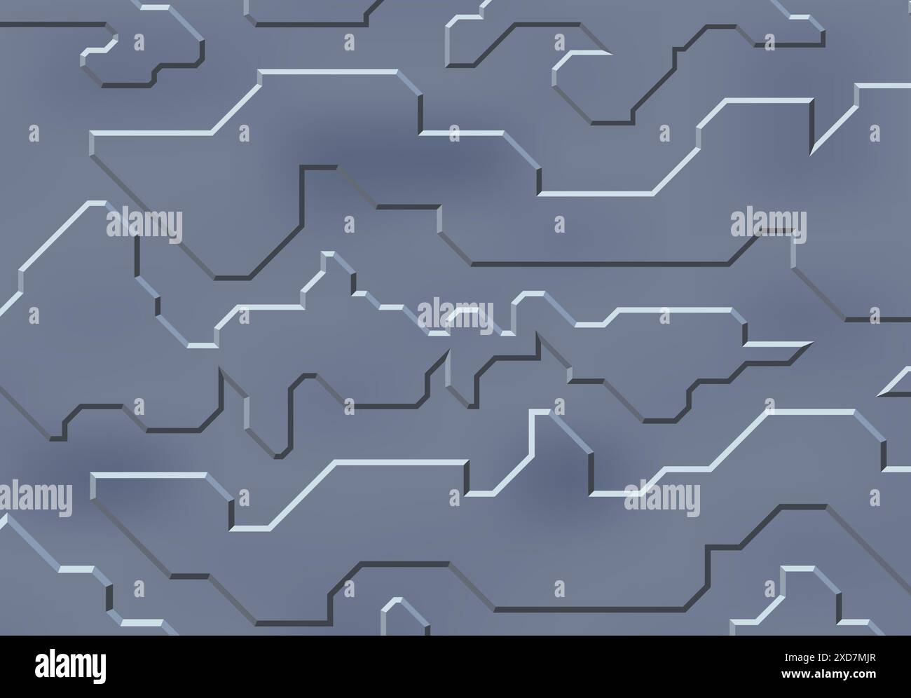 Background with metallic panels texture, wires and circuit. Spaceship ...