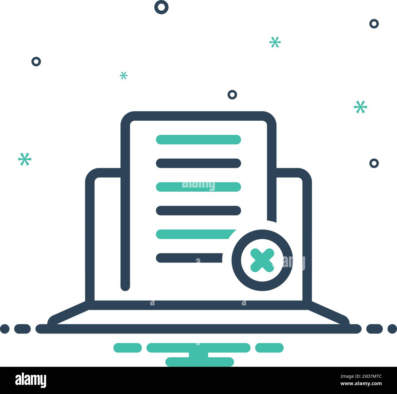 Icon for deny,refuse Stock Vector Image & Art - Alamy