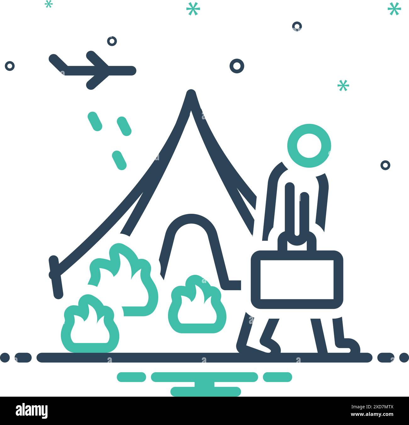 Icon for refugee,fugitive Stock Vector Image & Art - Alamy
