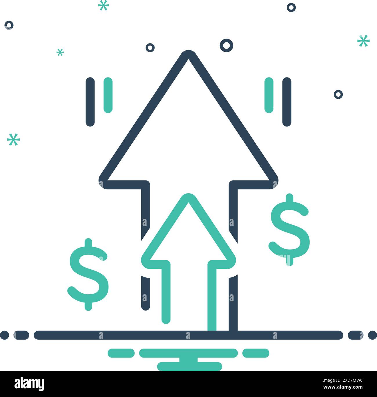 Icon for increased,enhanced Stock Vector Image & Art - Alamy