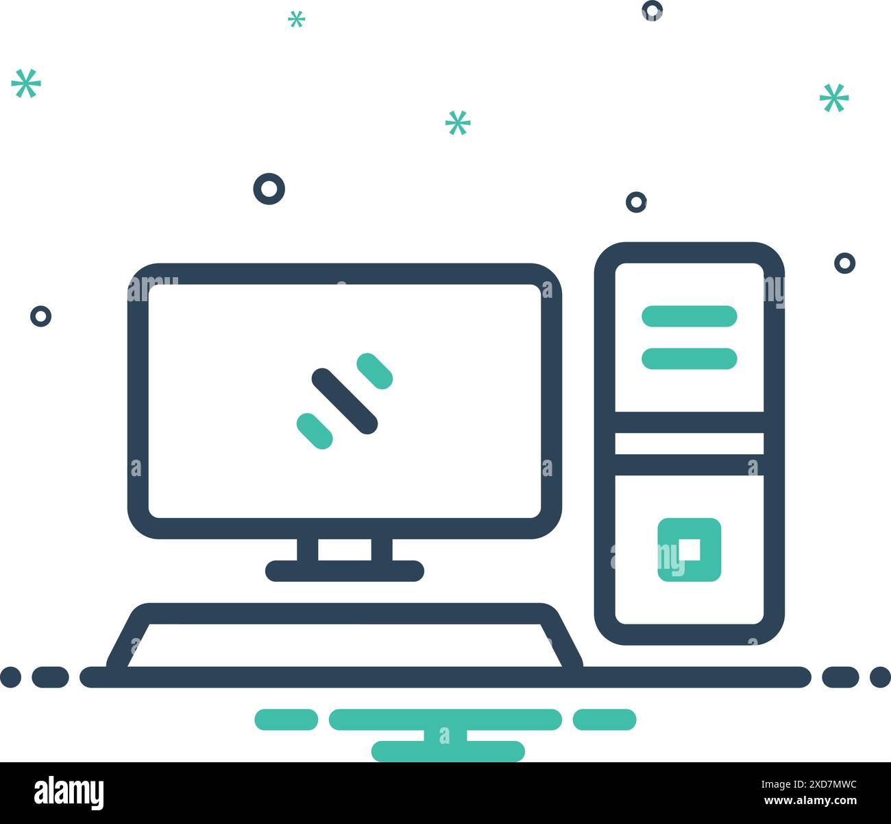 Icon for pc Stock Vector Image & Art - Alamy