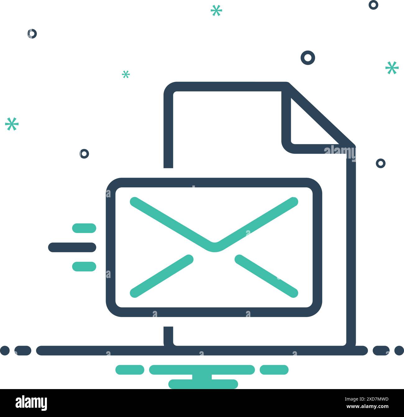 Icon for letter,sheet Stock Vector Image & Art - Alamy