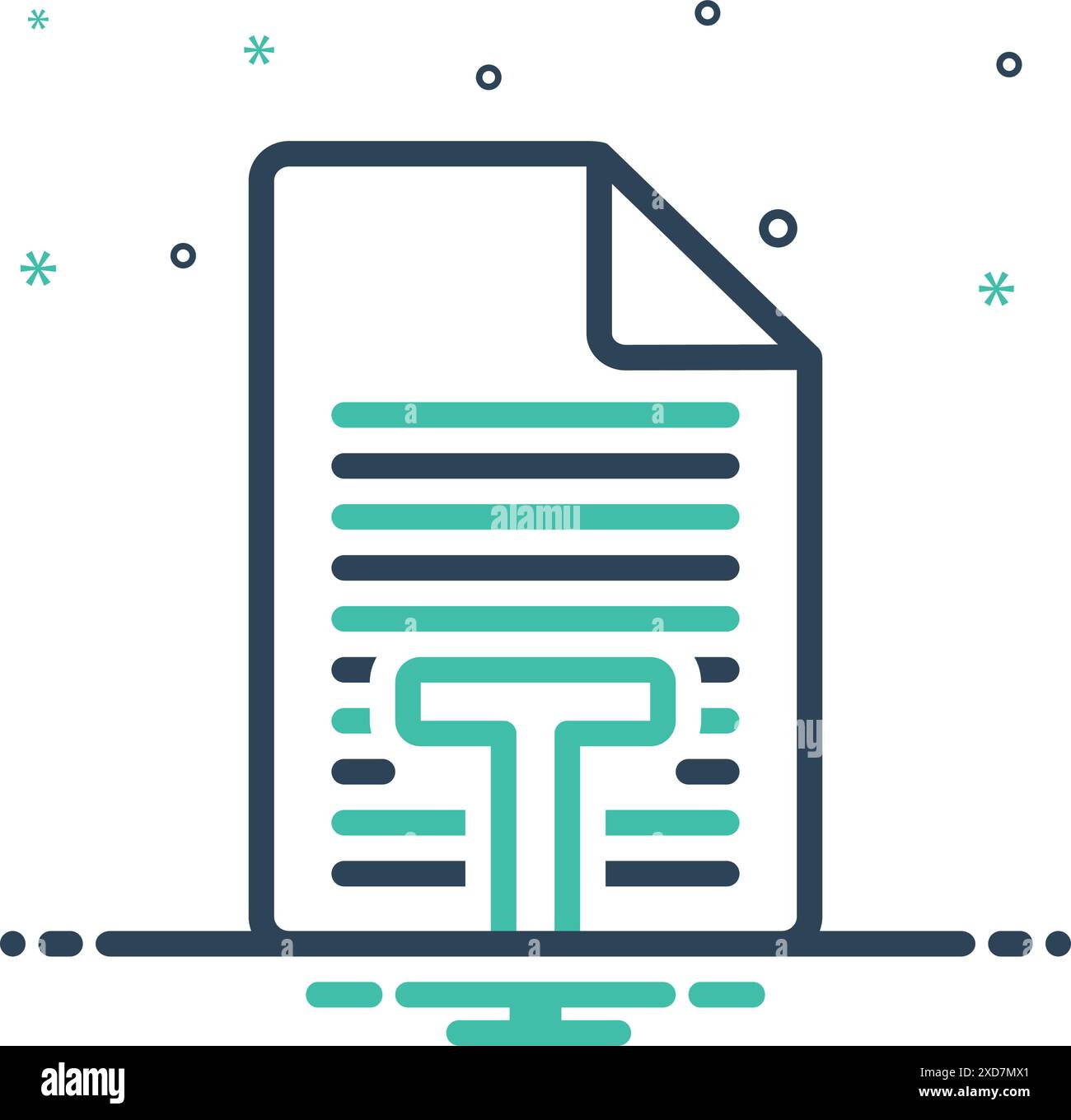 Text script Stock Vector Images - Alamy