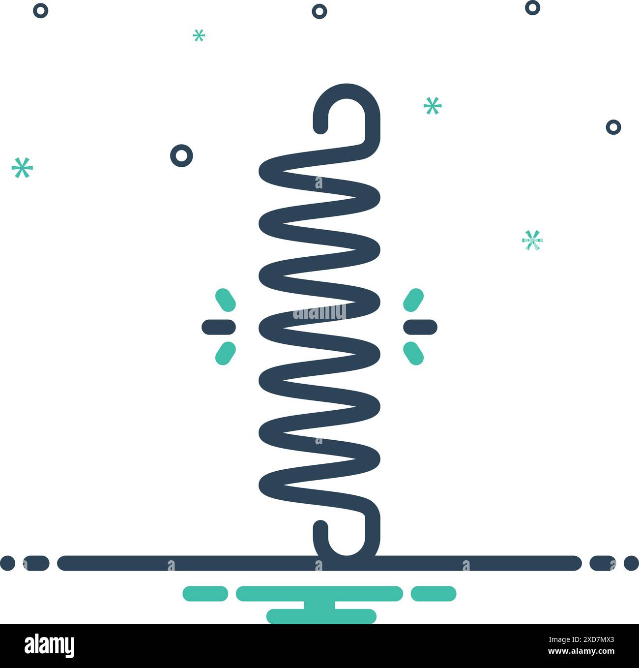 Icon for spring,flexible Stock Vector Image & Art - Alamy