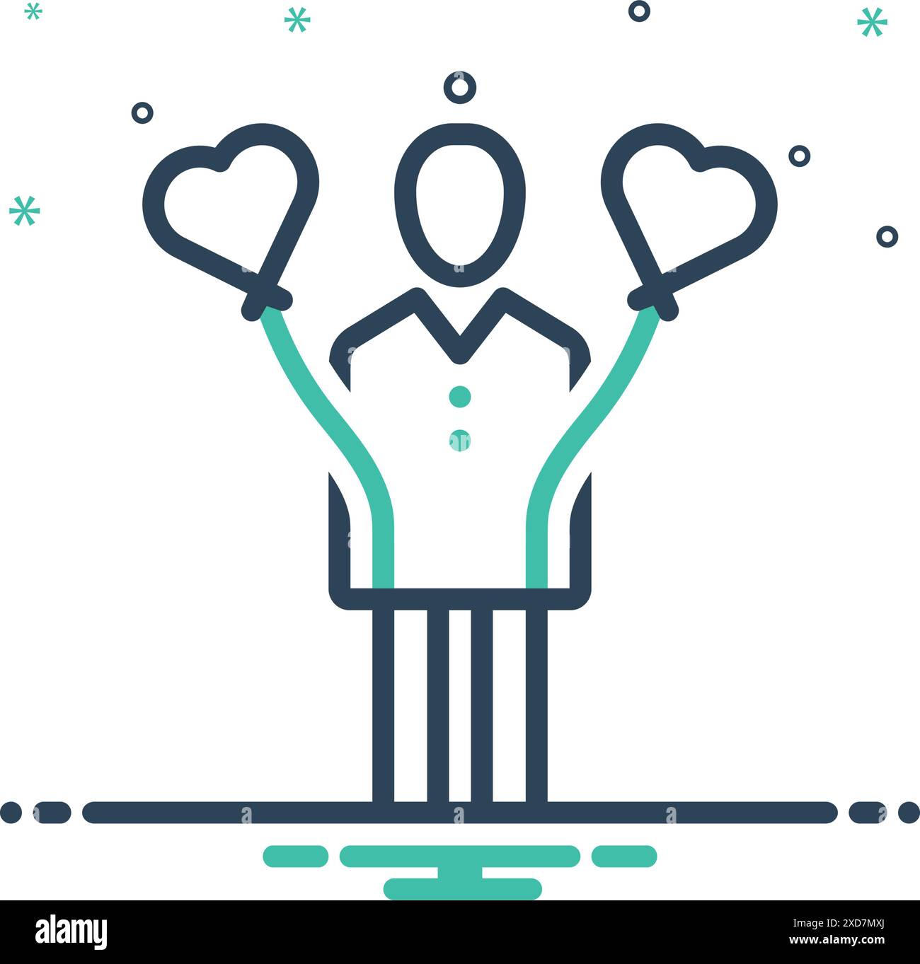 Icon for liberal,benevolent Stock Vector Image & Art - Alamy