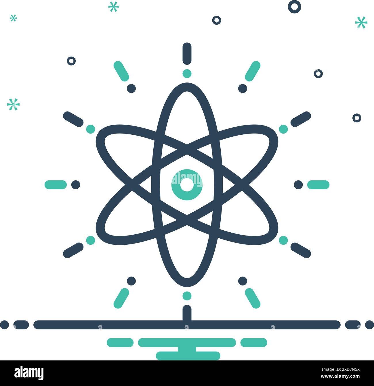 Nuclear react Stock Vector Images - Alamy