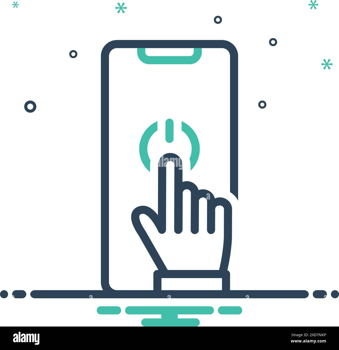 Icon for enable,allow Stock Vector Image & Art - Alamy