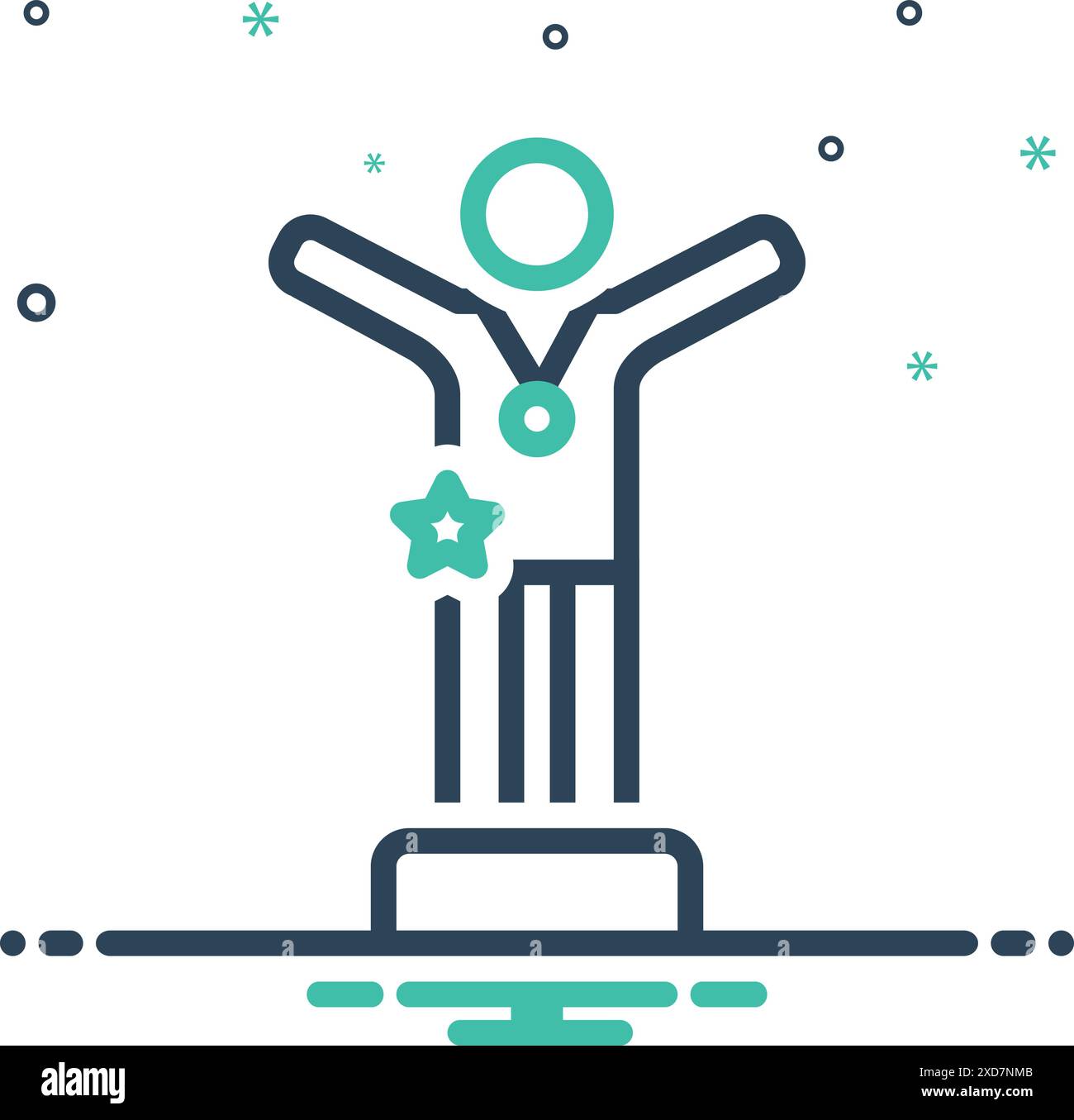 Icon for winner,medalist Stock Vector Image & Art - Alamy