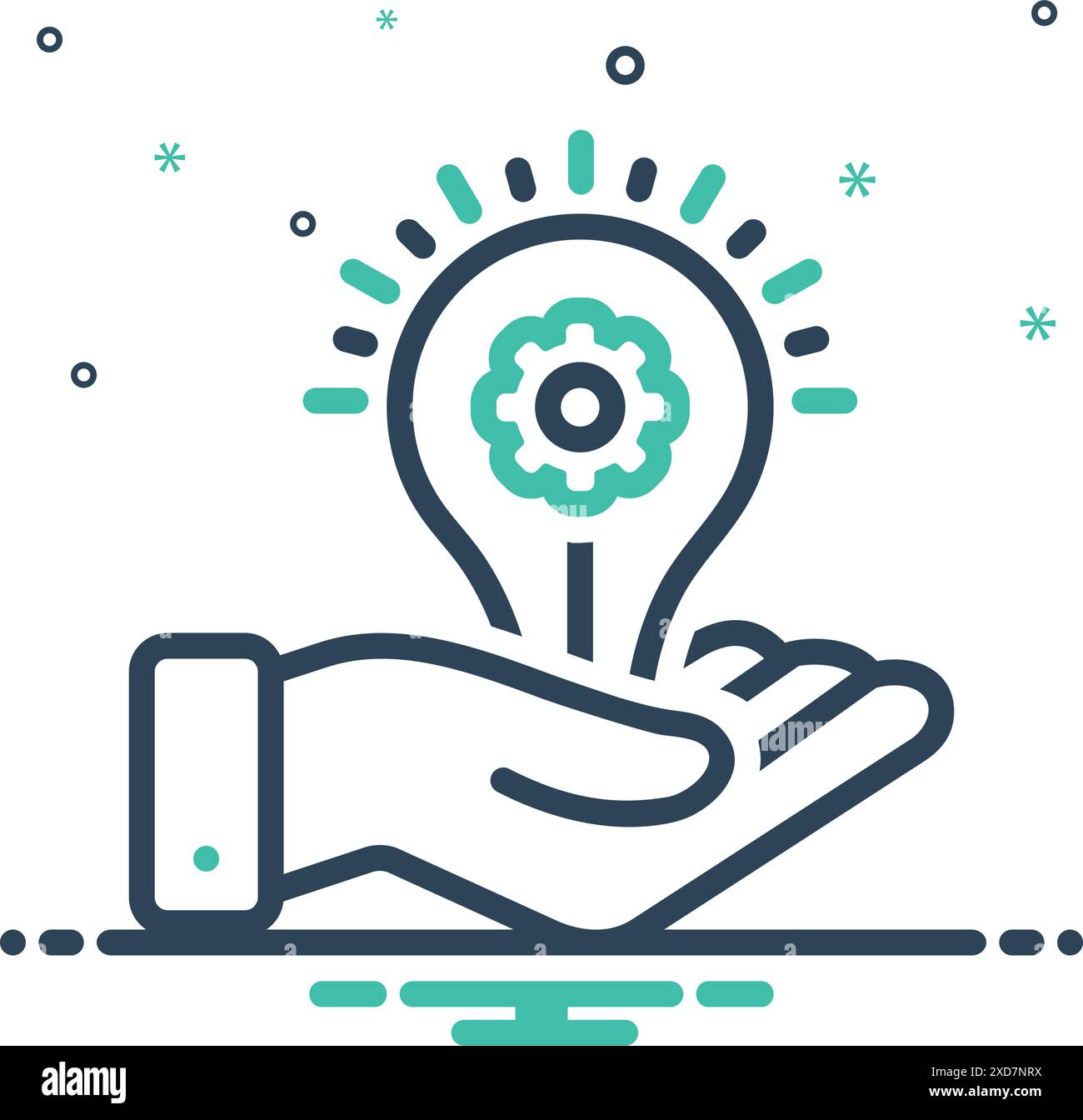 Bulb electricity provider Stock Vector Images - Alamy