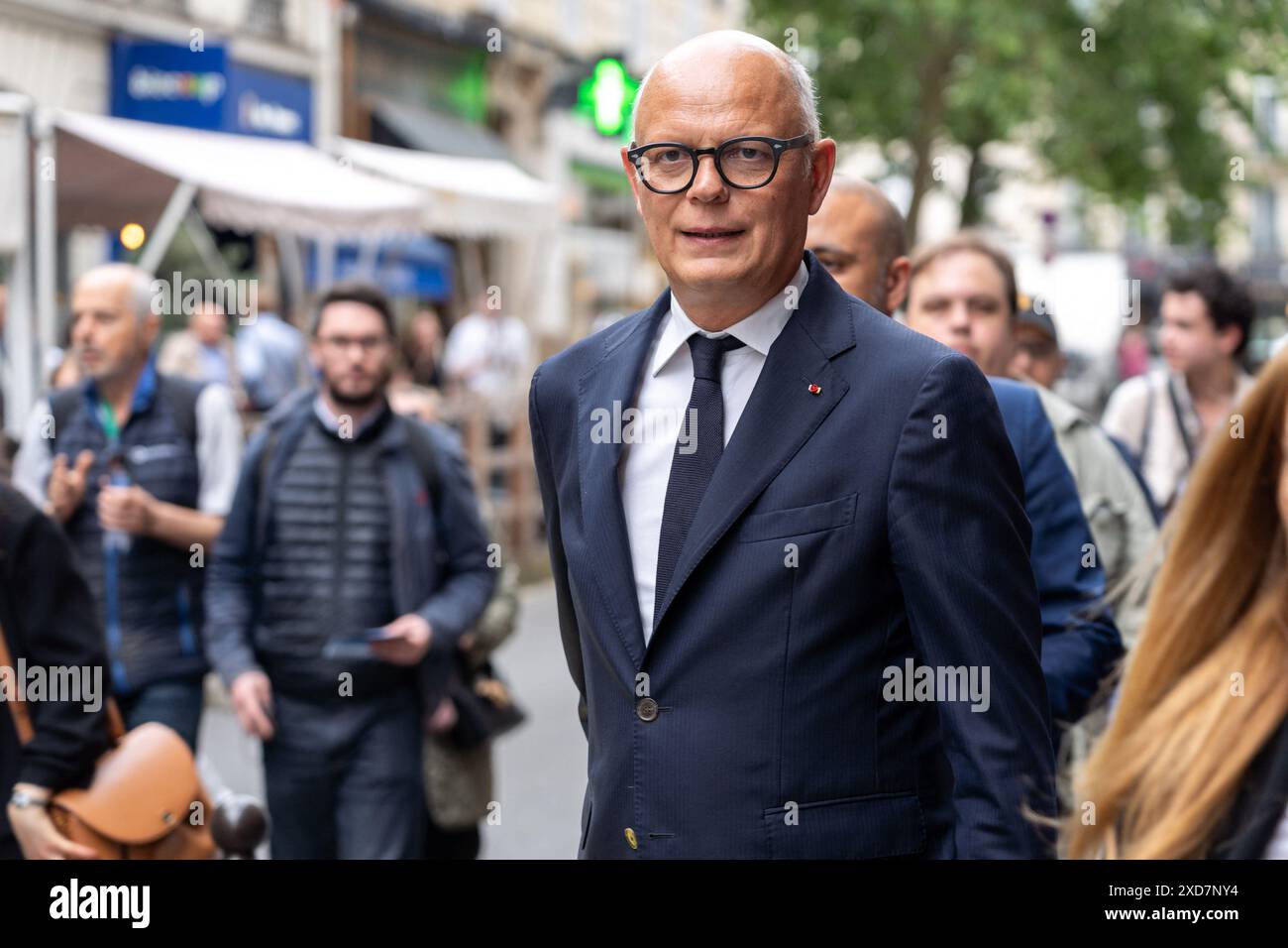 Paris, France. 20th June, 2024. Former French Prime Minister and the ...