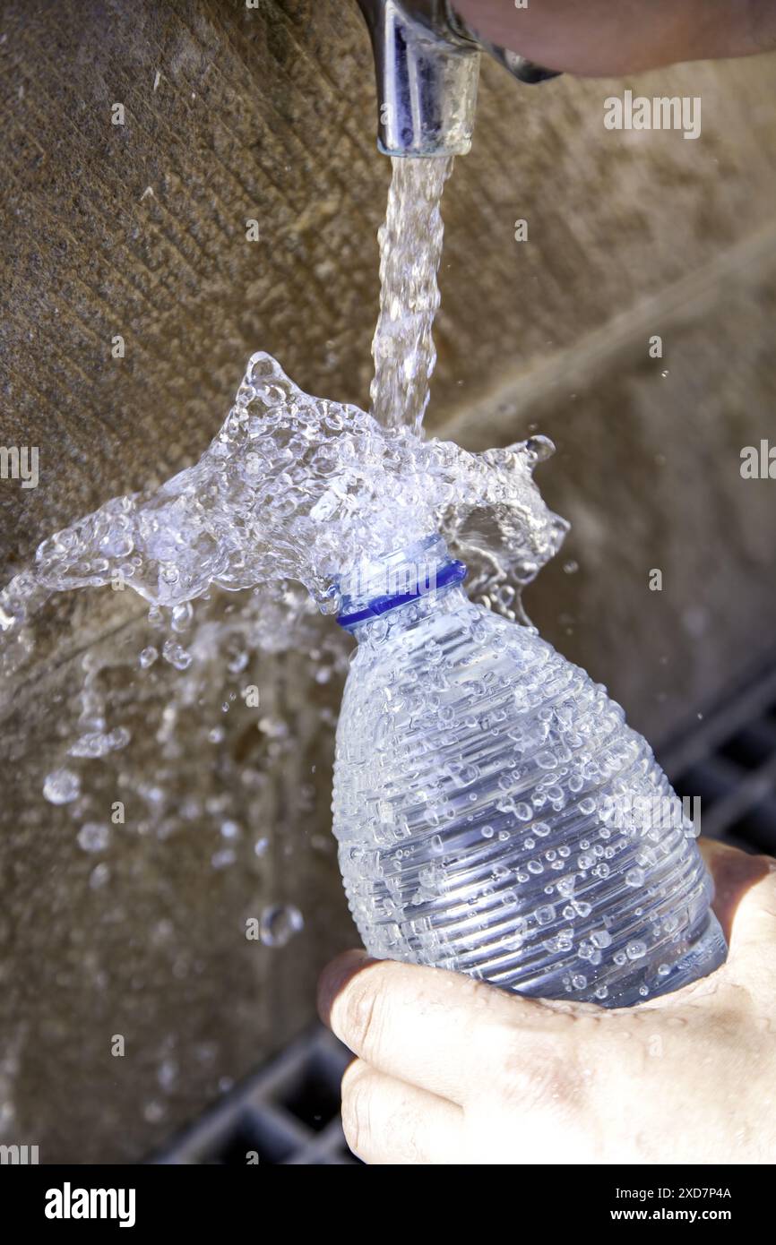 Pour water on street hi-res stock photography and images - Alamy