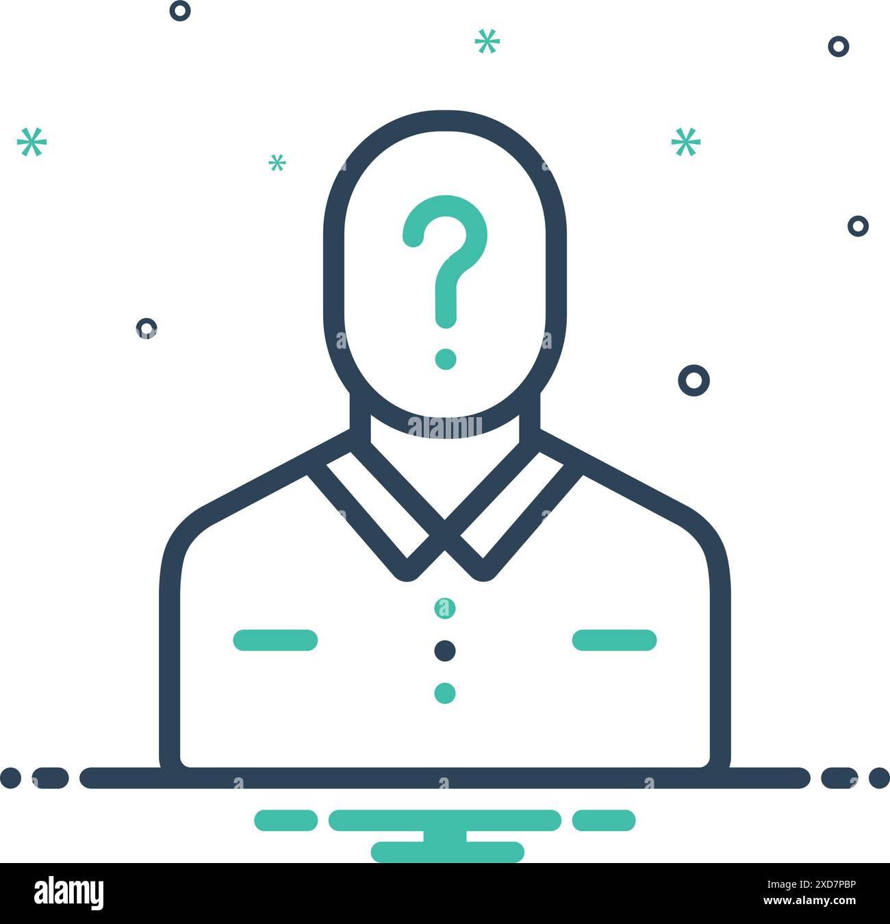 Icon guess who question Cut Out Stock Images & Pictures - Alamy
