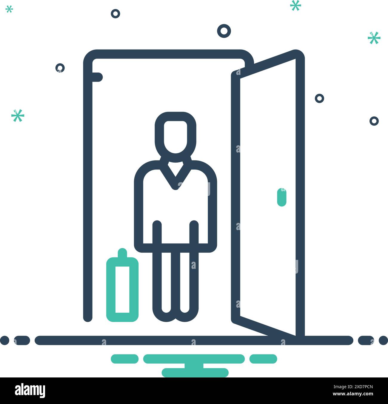 Icon for guest visitor Stock Vector Image & Art - Alamy