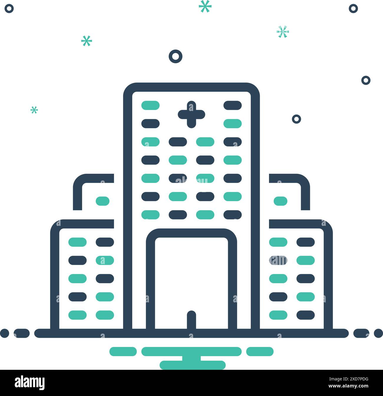 Icon for hospital,asylum Stock Vector Image & Art - Alamy