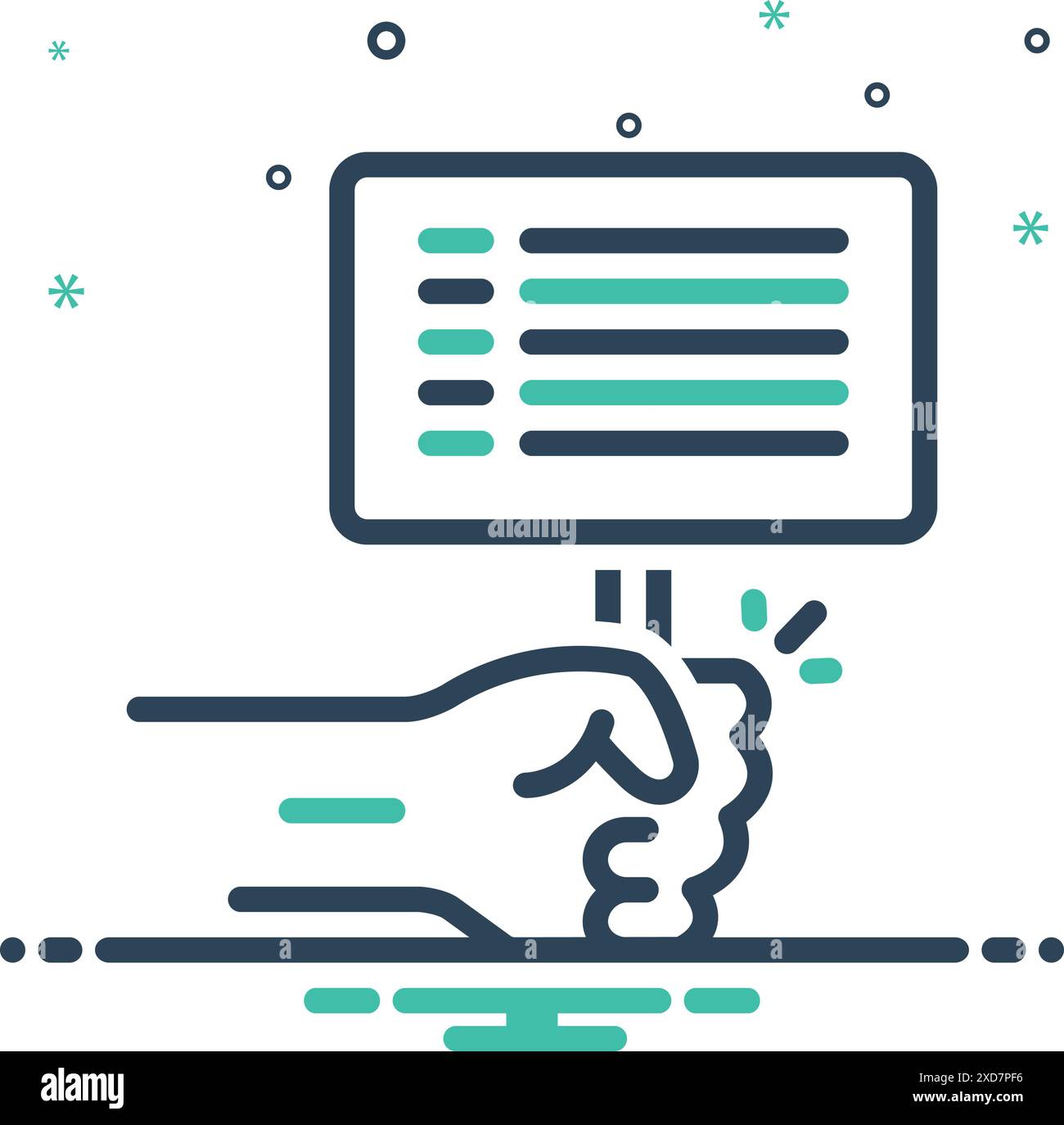Icon against opposed Stock Vector Images - Alamy
