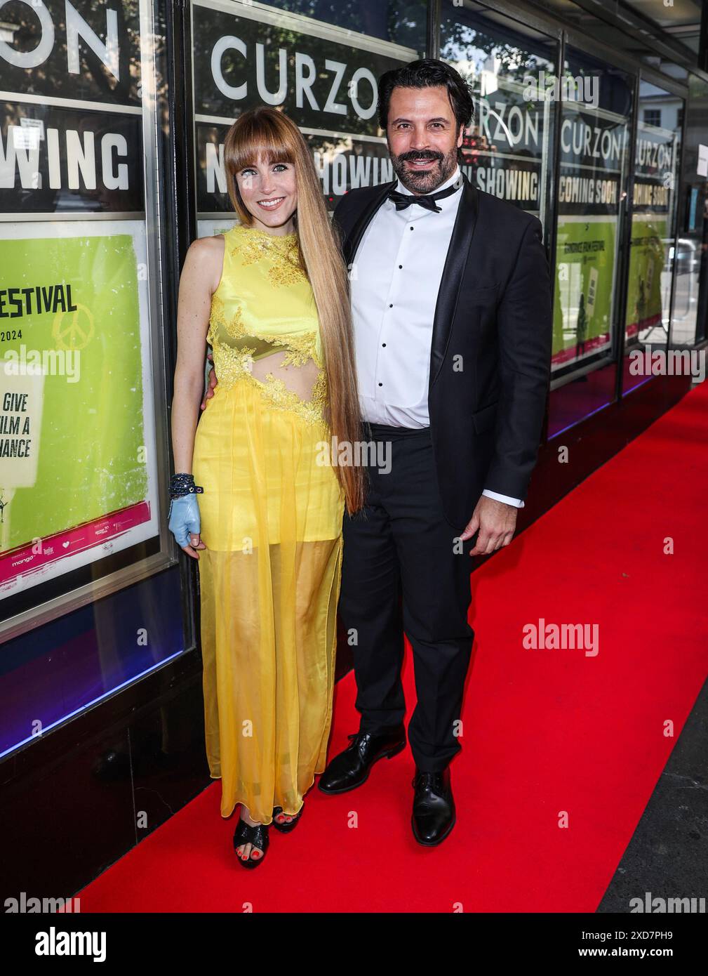 London, UK. 19th June, 2024. Georgia Viero and Christian Vit attend the ...
