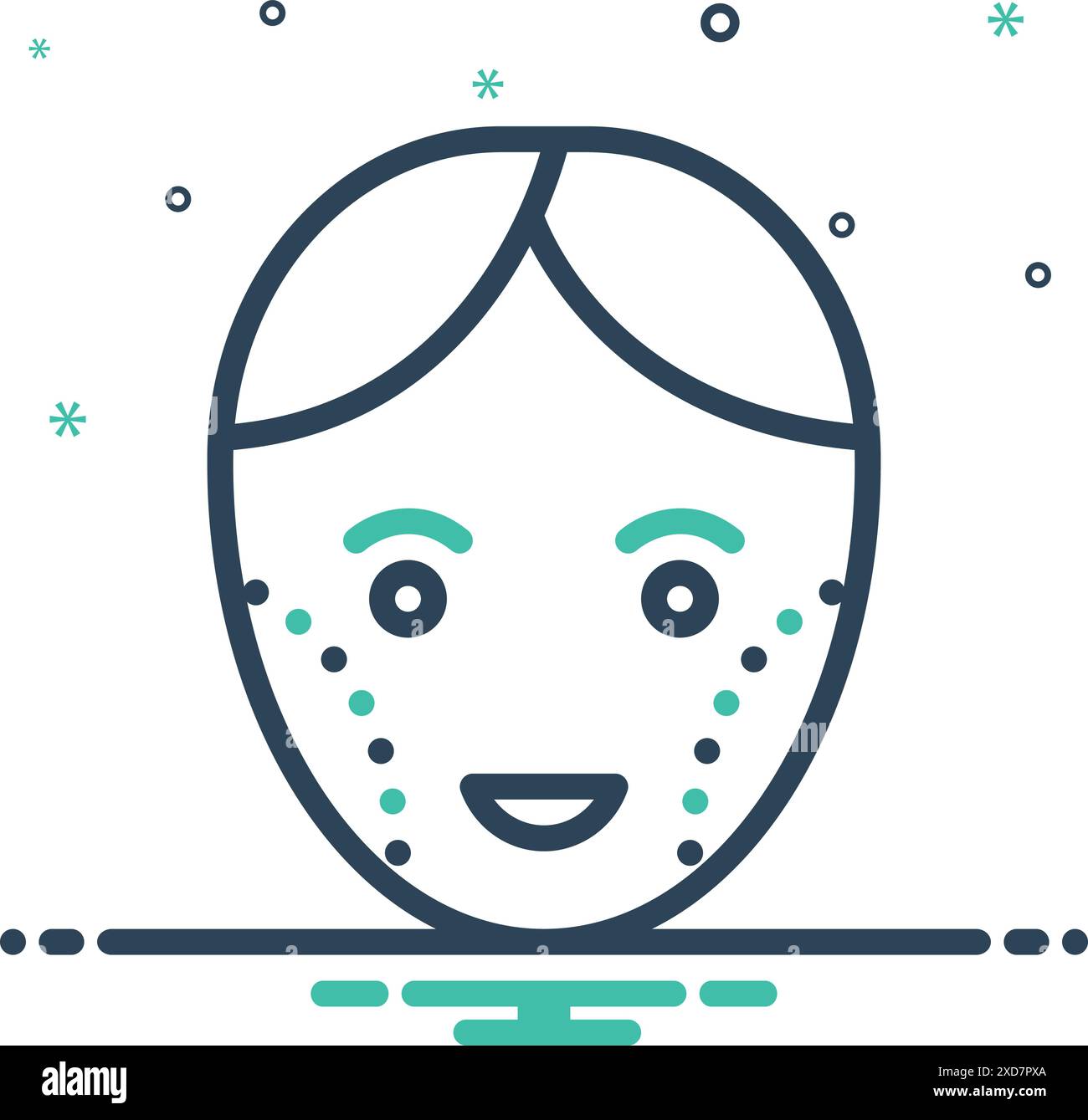 Icon for cheek,jowl Stock Vector Image & Art - Alamy