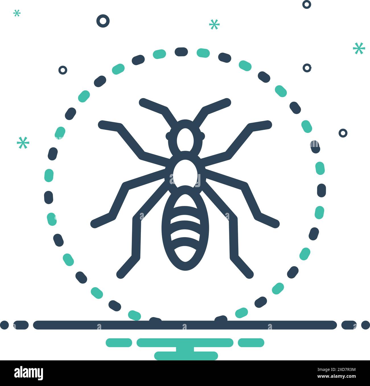 Icon for black ants Stock Vector Image & Art - Alamy