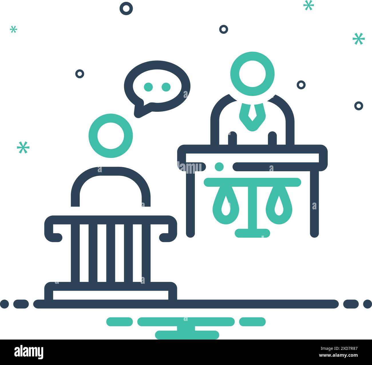 Icon for witness ,testify Stock Vector Image & Art - Alamy