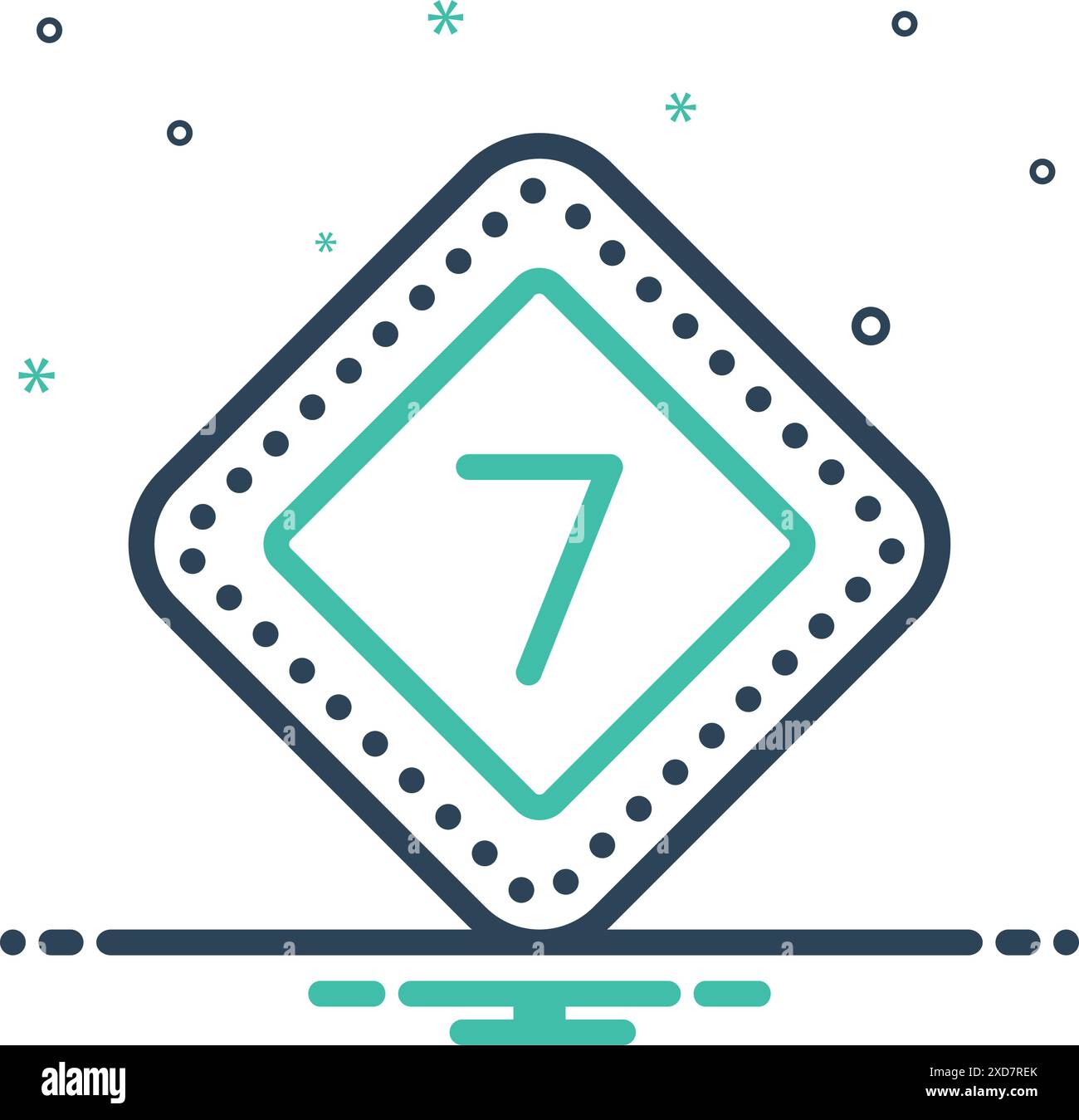 Numerical icon Stock Vector Images - Alamy