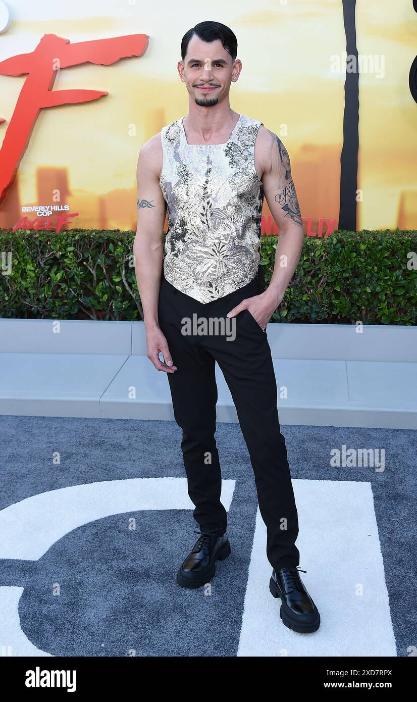 Beverly Hills, USA. 20th June, 2024. Damien Diaz arriving to the “Beverly Hills Cop: Axel F ...