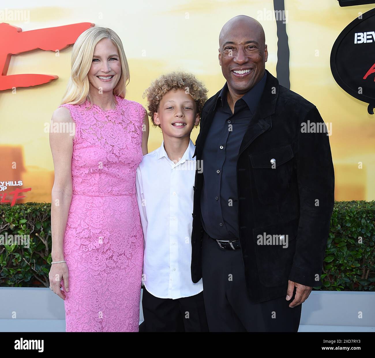 Beverly Hills, USA. 20th June, 2024. Byron Allen, Lucas Byron and ...
