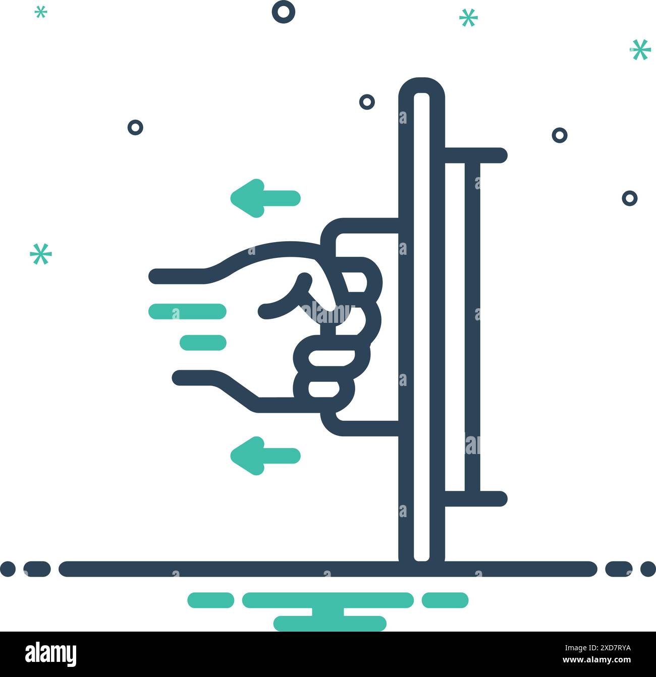 Icon for pull,door Stock Vector Image & Art - Alamy