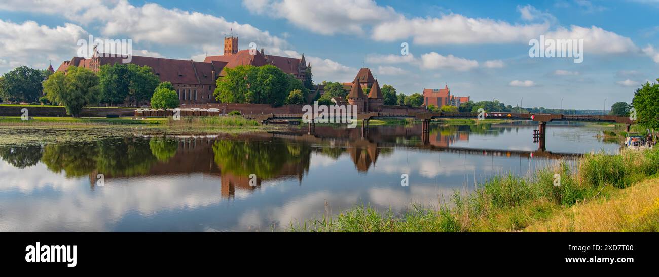 Malbork Castle in Malbork, Poland Stock Photo - Alamy