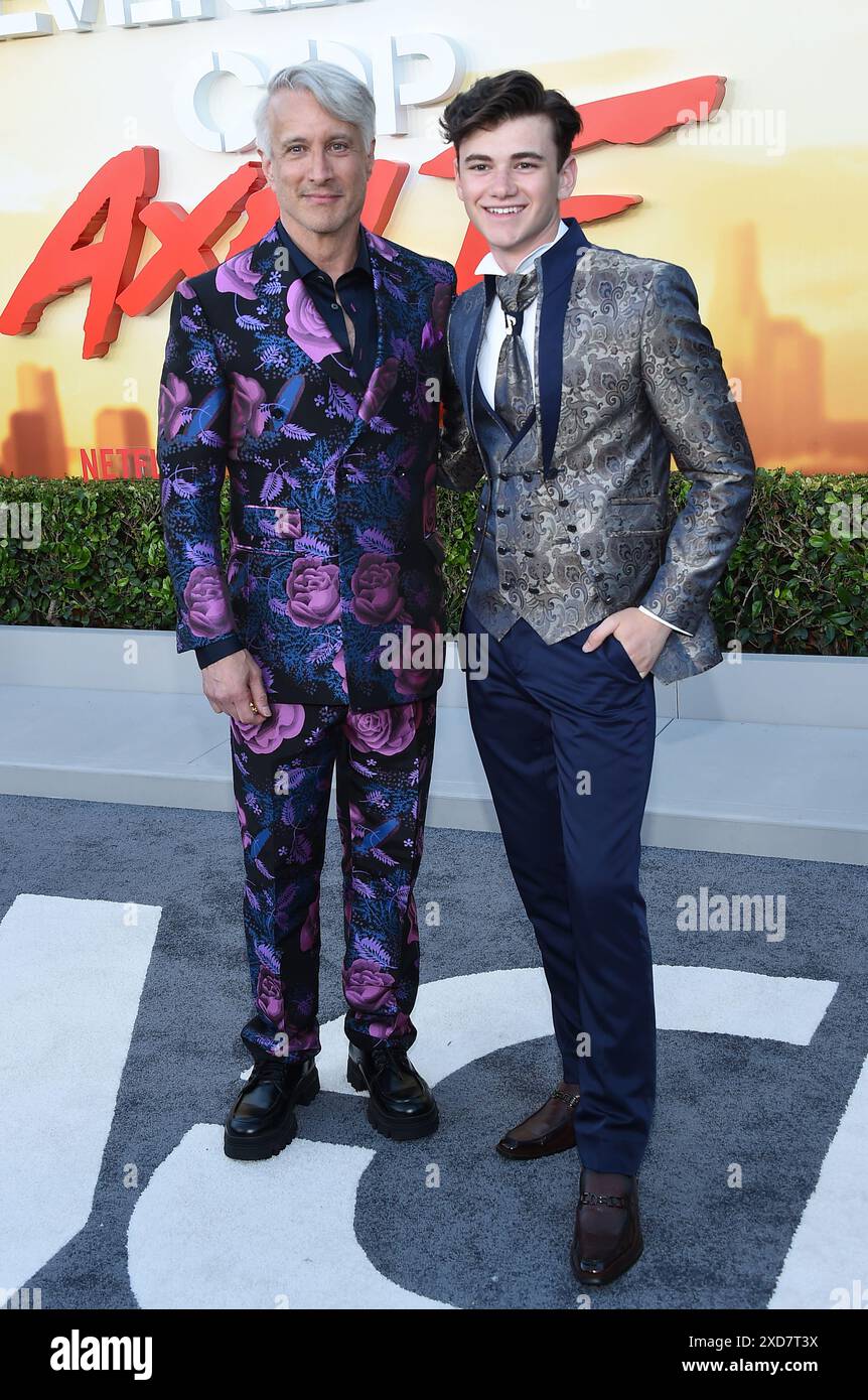 Bronson Pinchot and Alexander James Rodriguez arriving to the “Beverly ...