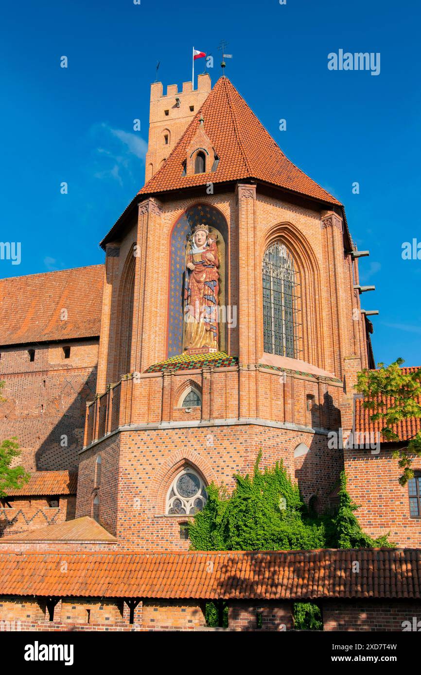 Malbork Castle in Malbork, Poland Stock Photo - Alamy