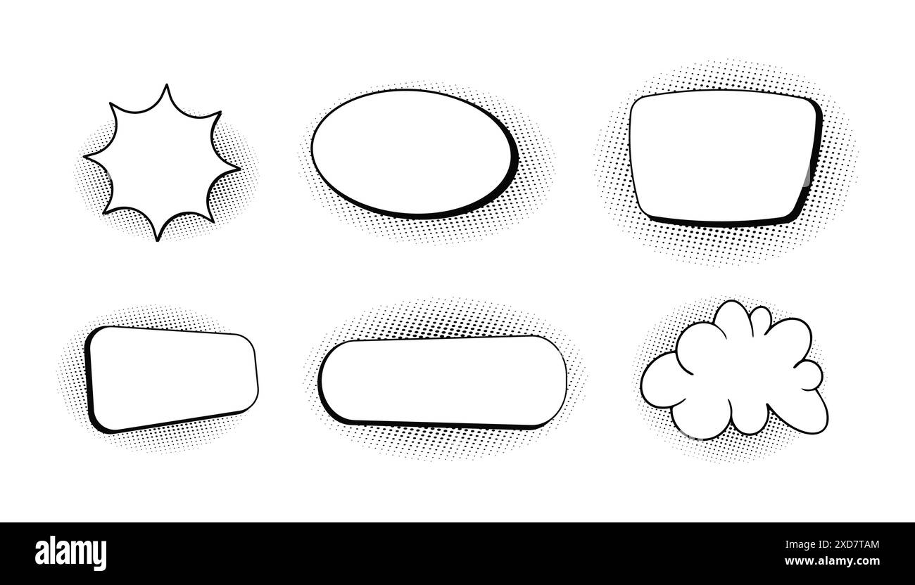 Cartoon sound effects Black and White Stock Photos & Images - Alamy