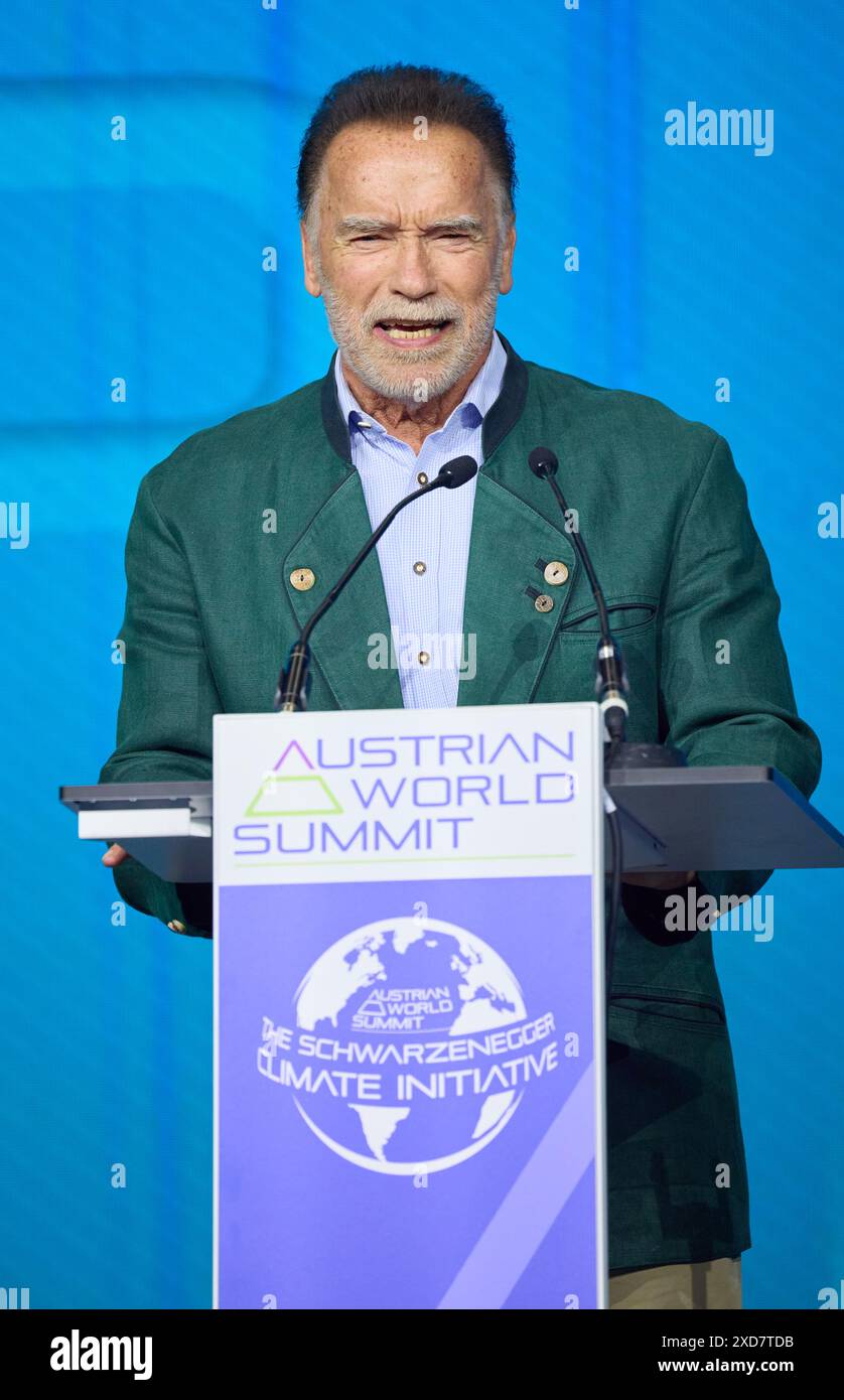 Vienna, Austria. 20th June, 2024. Austrian World Summit 2024 - The ...