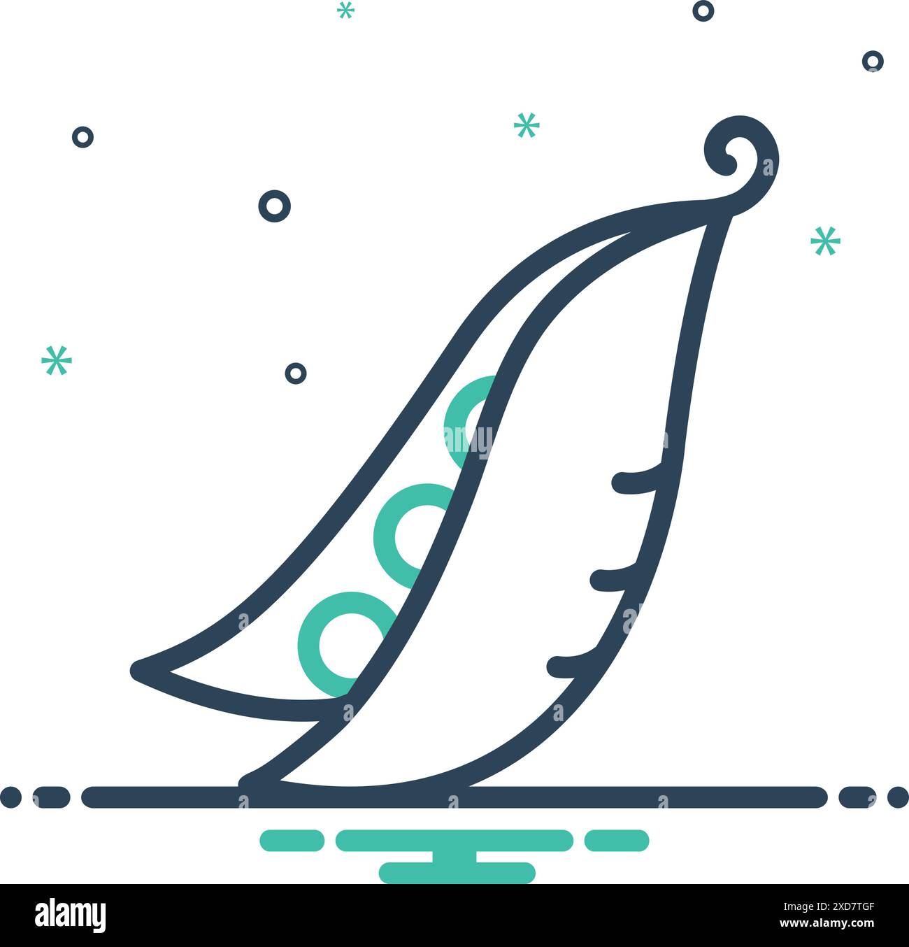 Icon for pea,peapod Stock Vector Image & Art - Alamy