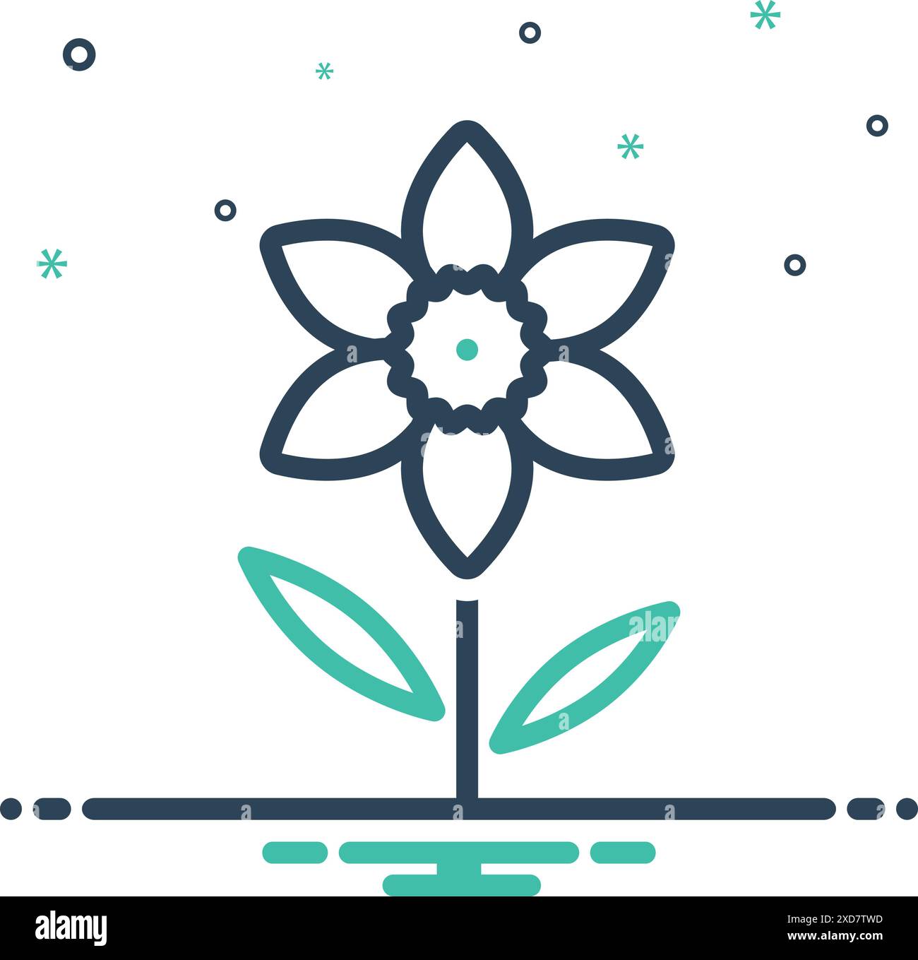 Icon for daffodil, jonquil Stock Vector Image & Art - Alamy