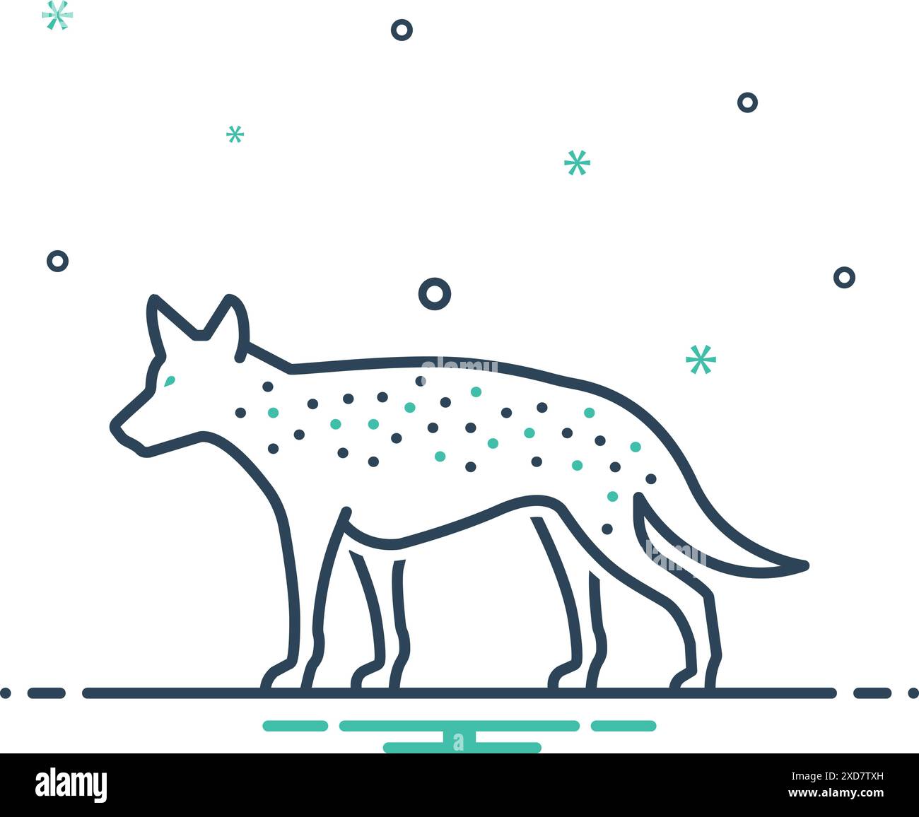 Icon for hyena,danger Stock Vector Image & Art - Alamy