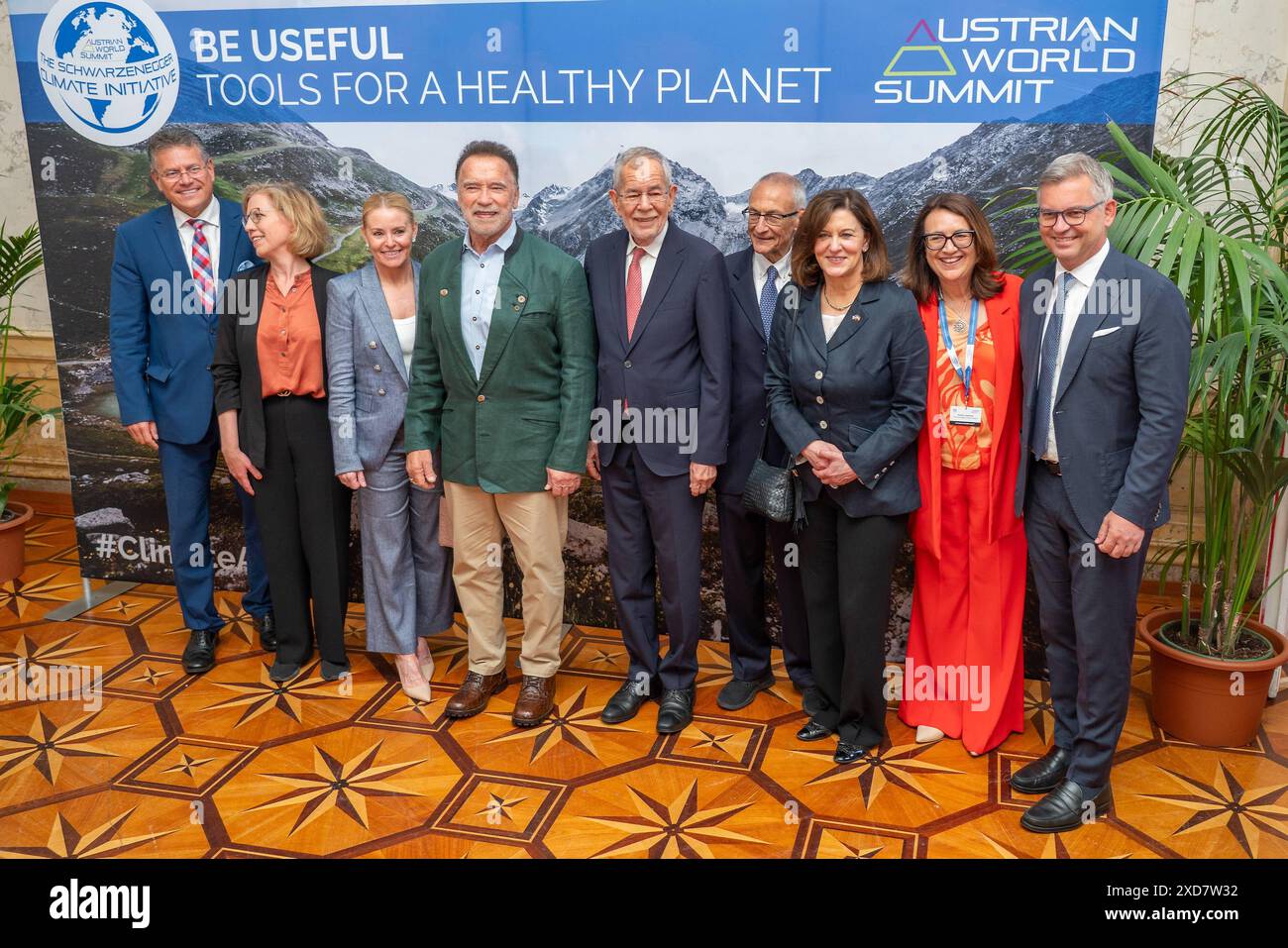 Vienna, Austria. 20th June, 2024. Austrian World Summit 2024 - The ...