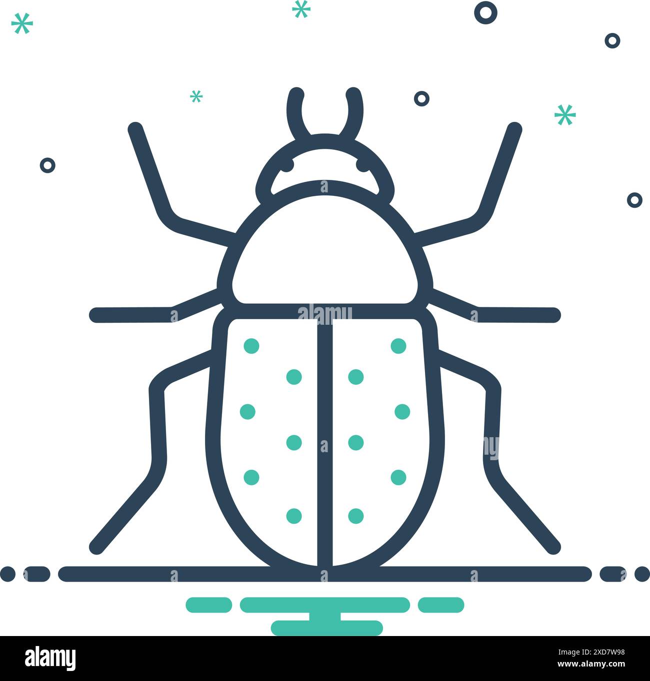 Icon for beetle,bug,fly Stock Vector Image & Art - Alamy