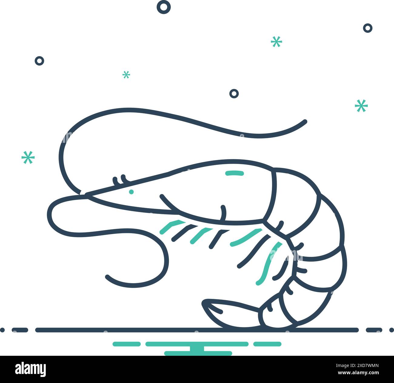 Icon for shrimp,prawn Stock Vector Image & Art - Alamy