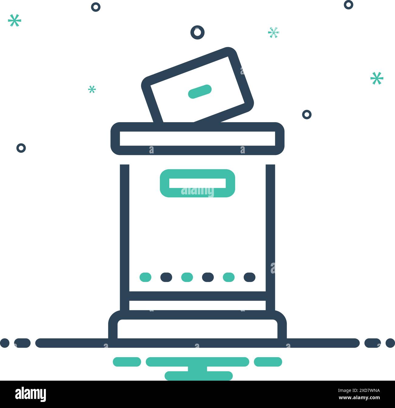 Icon for put,deposit Stock Vector Image & Art - Alamy