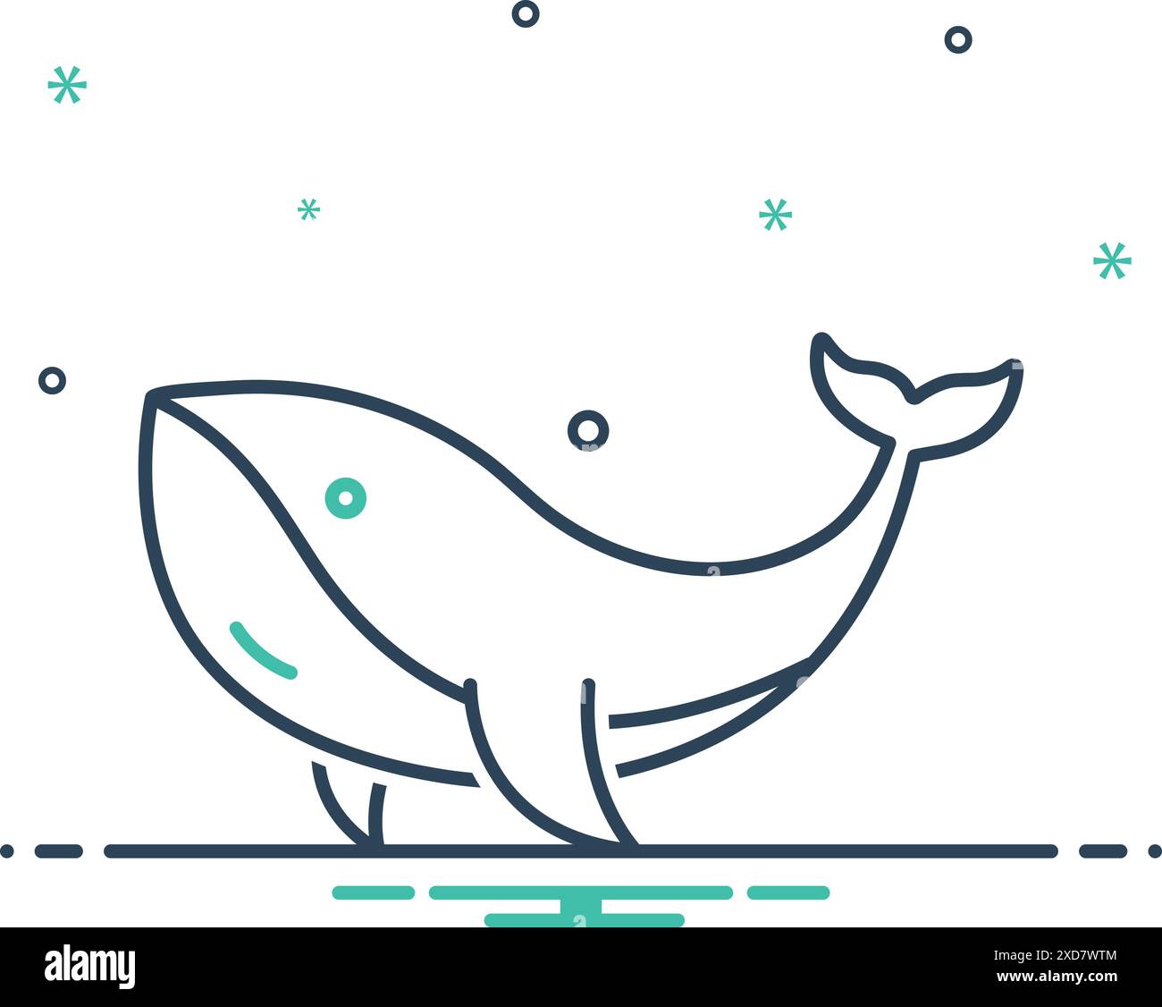 Icon for whale,heavyweight Stock Vector Image & Art - Alamy