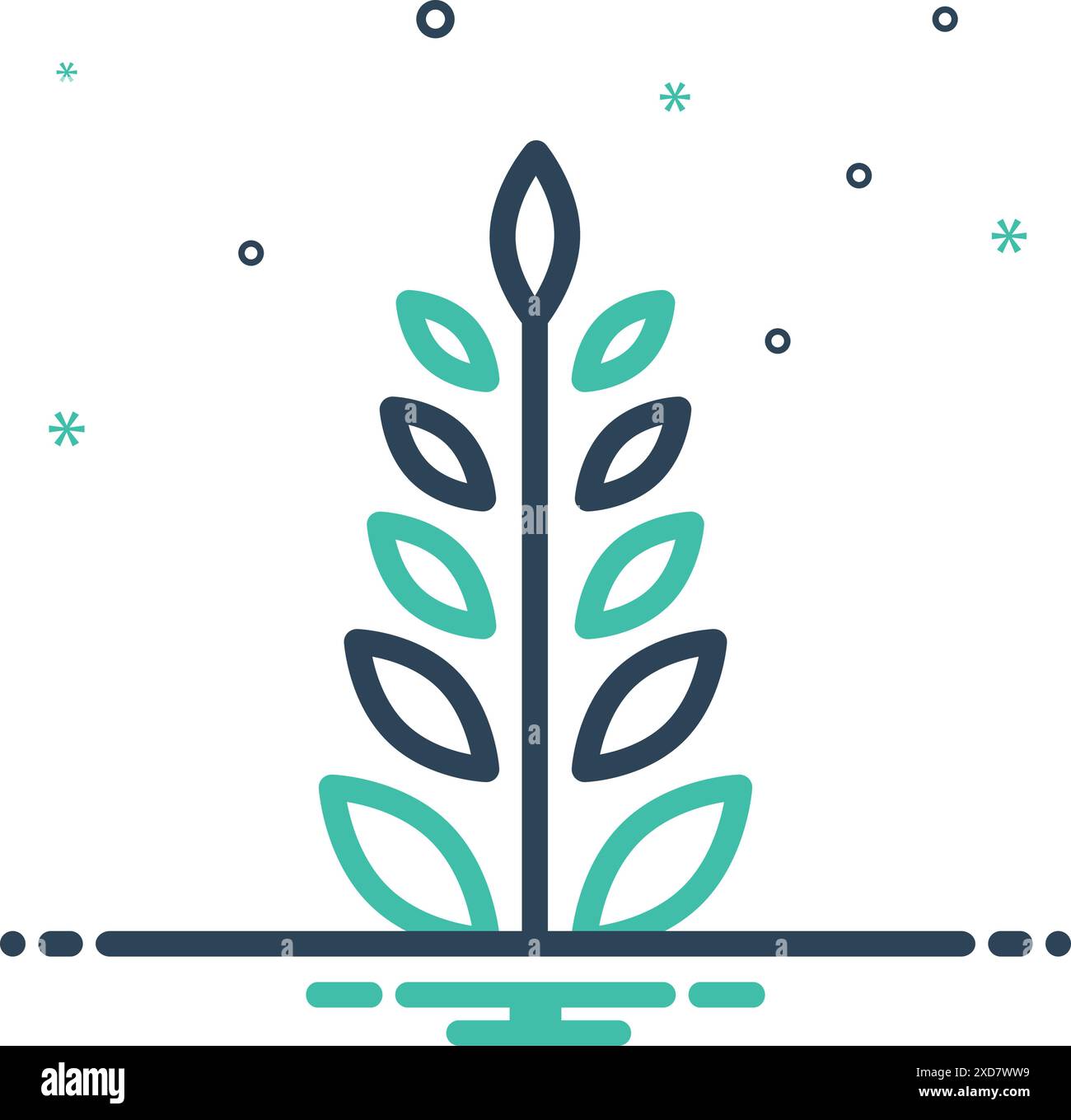 Icon for curry tree Stock Vector Image & Art - Alamy