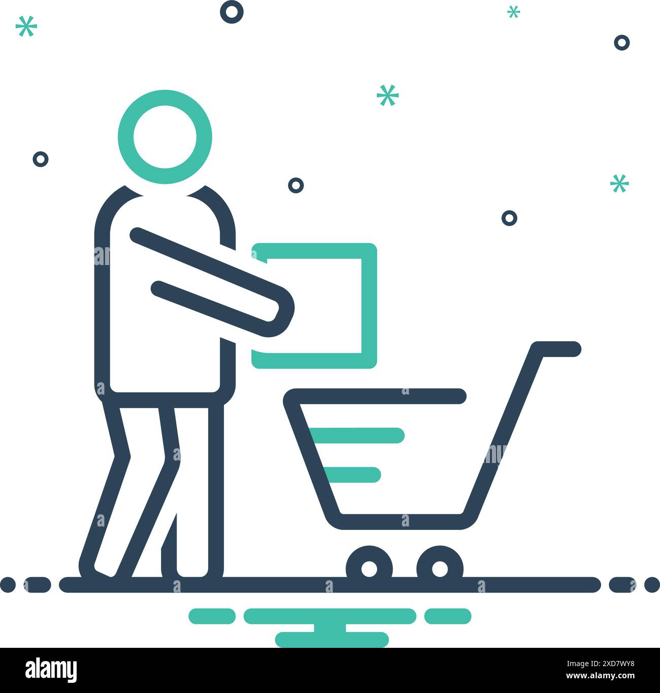 Icon for customer,regular shopper Stock Vector Image & Art - Alamy