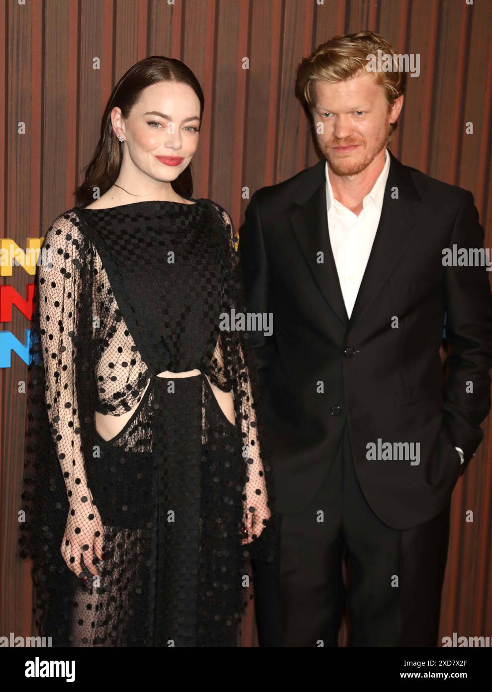 June 20, 2024, New York, New York, USA: Actor EMMA STONE and actor ...