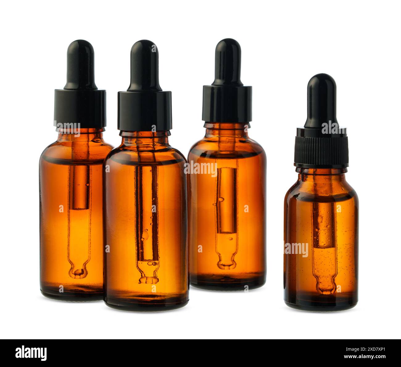 Amber sample bottles Cut Out Stock Images & Pictures - Alamy