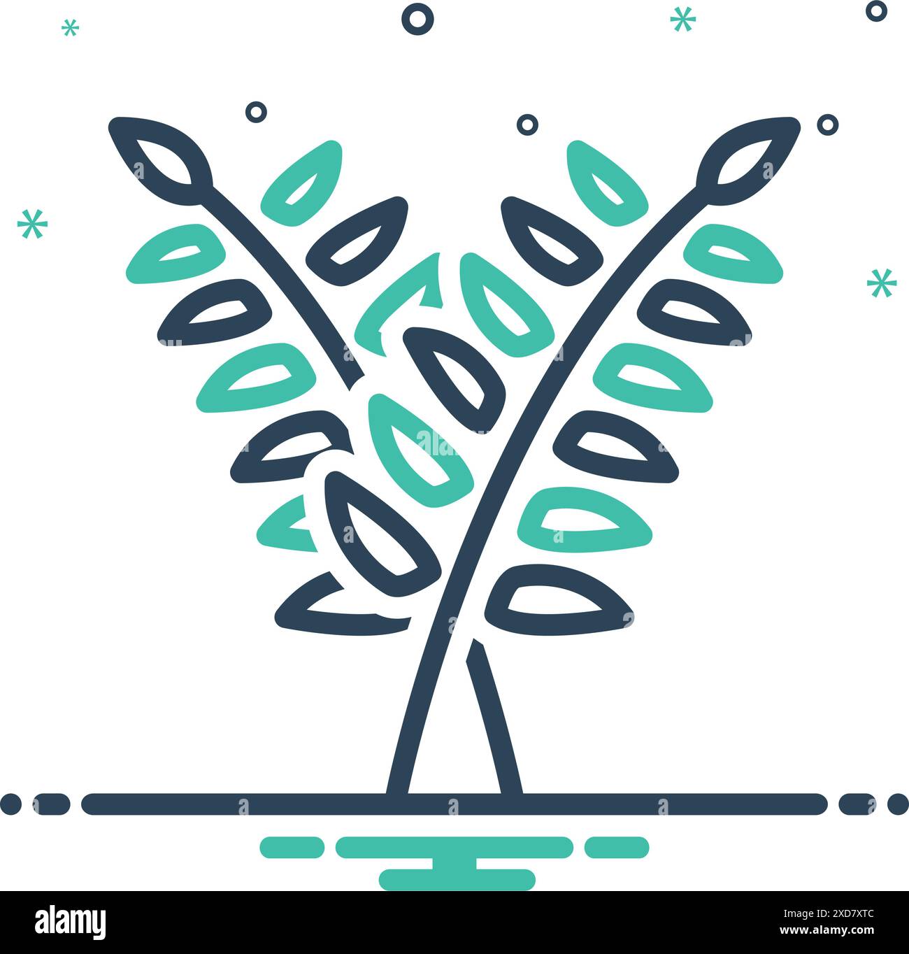 Icon for curry tree Stock Vector Image & Art - Alamy