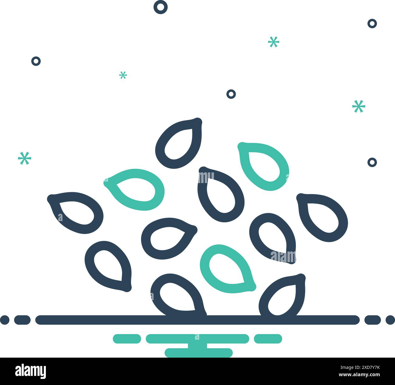 Icon for sesame seed,sesame Stock Vector Image & Art - Alamy