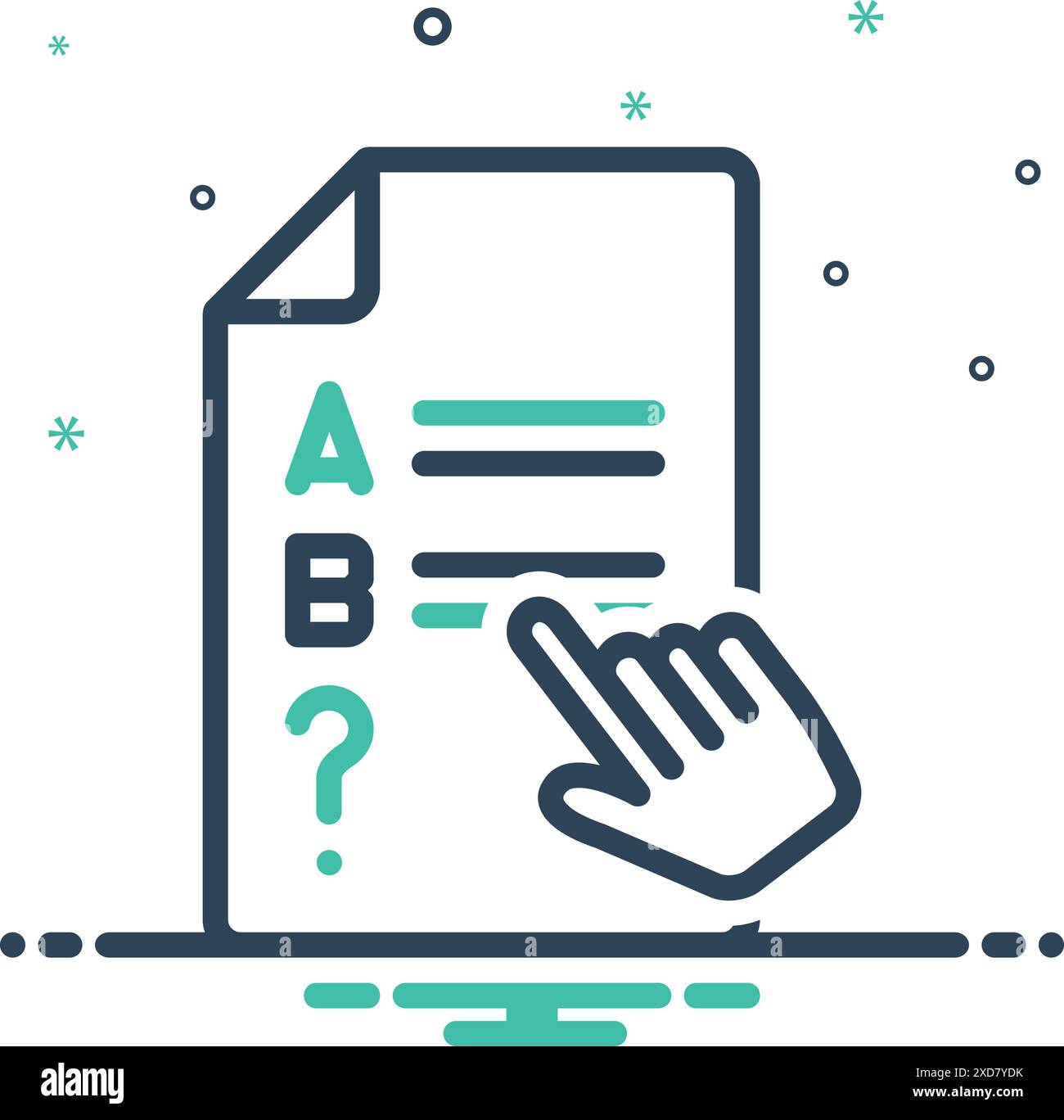 Icon for consider,mull Stock Vector Image & Art - Alamy