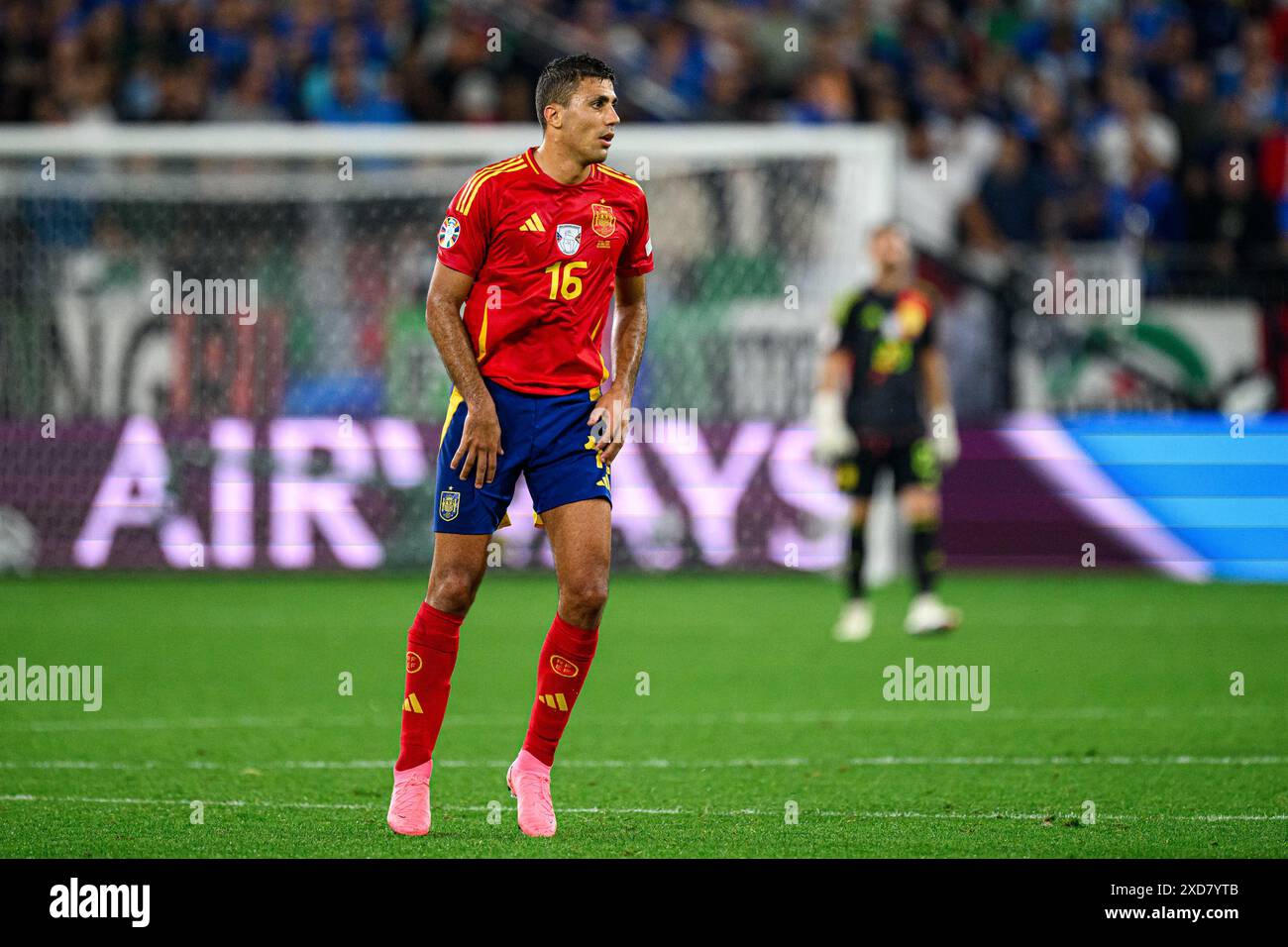 GELSENKIRCHEN, GERMANY - 20 JUNE, 2024: Rodri, The football match of ...