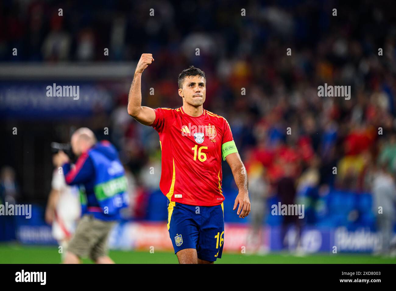 GELSENKIRCHEN, GERMANY - 20 JUNE, 2024: Rodri, The football match of ...